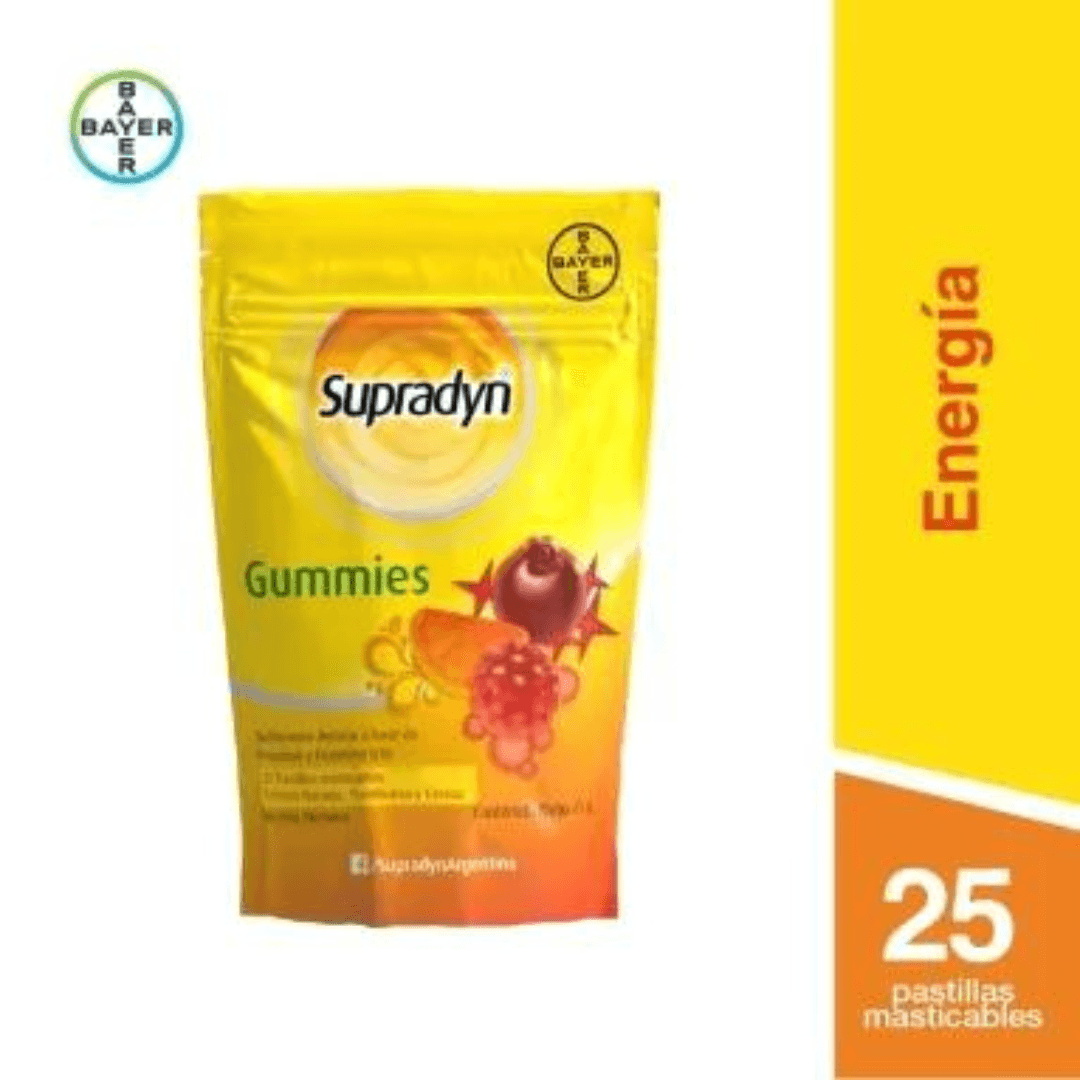 Supradyn Gummies Gomitas Masticables x25u