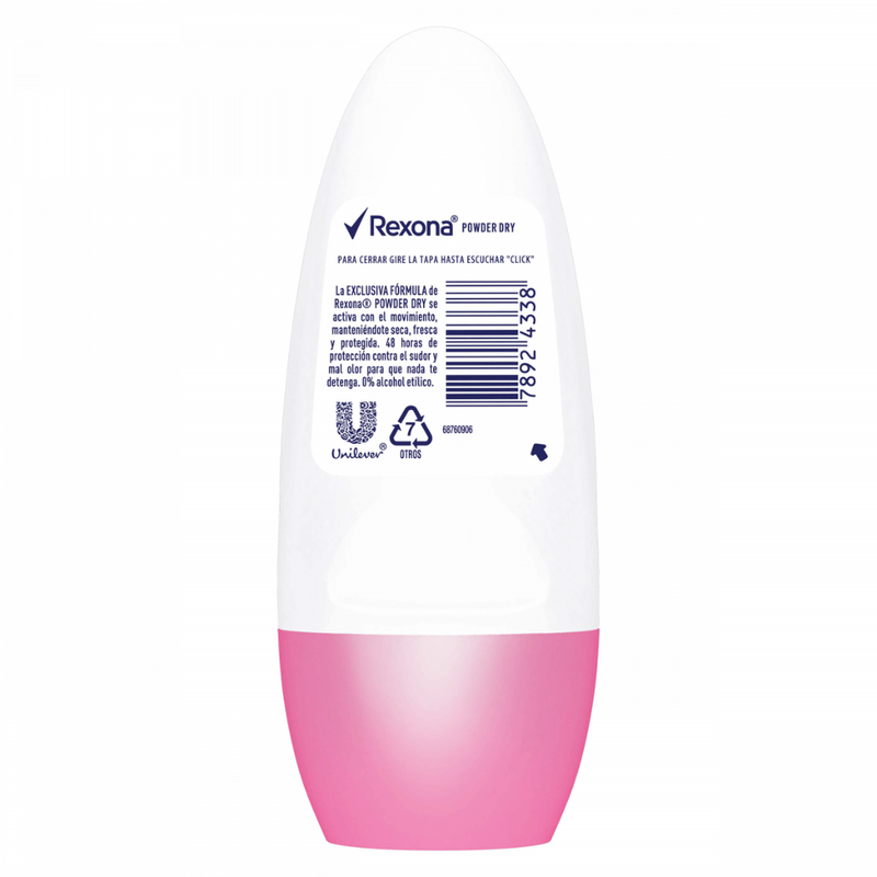 Antitranspirante Rexona Powder Dry Rollon x50ml