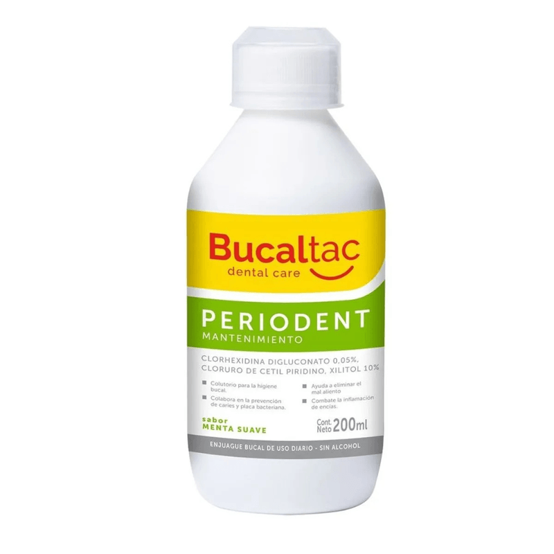 Bucal Tac Enjuague Bucal Periodent Citrus Flavonoides Mantenimineto 200ml